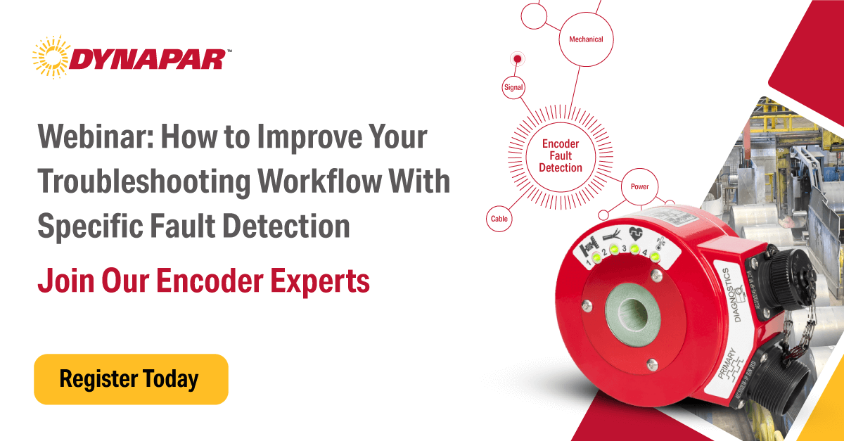 Webinar: Benefits of Specific Encoder Fault Detection | Dynapar